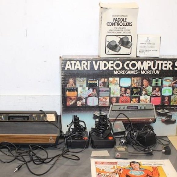 atari | Accessories | Vintage Atari Video Computer System With ...